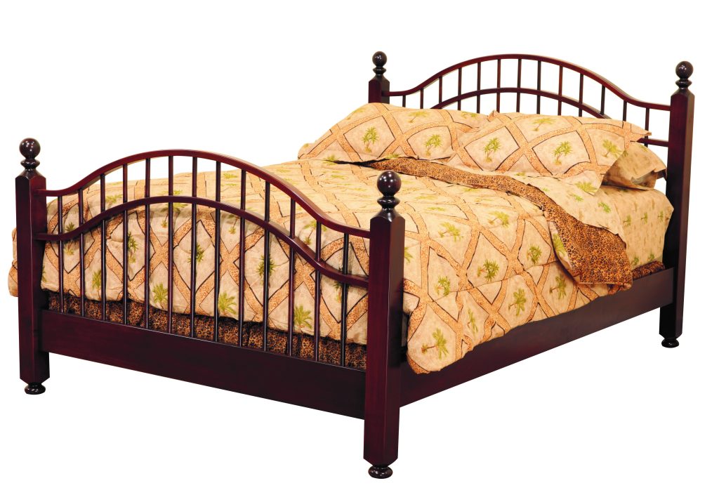Double Bow Bed - Amish Originals Furniture Company