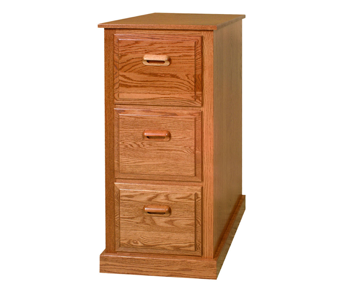 Traditional 3 Drawer File Cabinet - Amish Originals Furniture Company