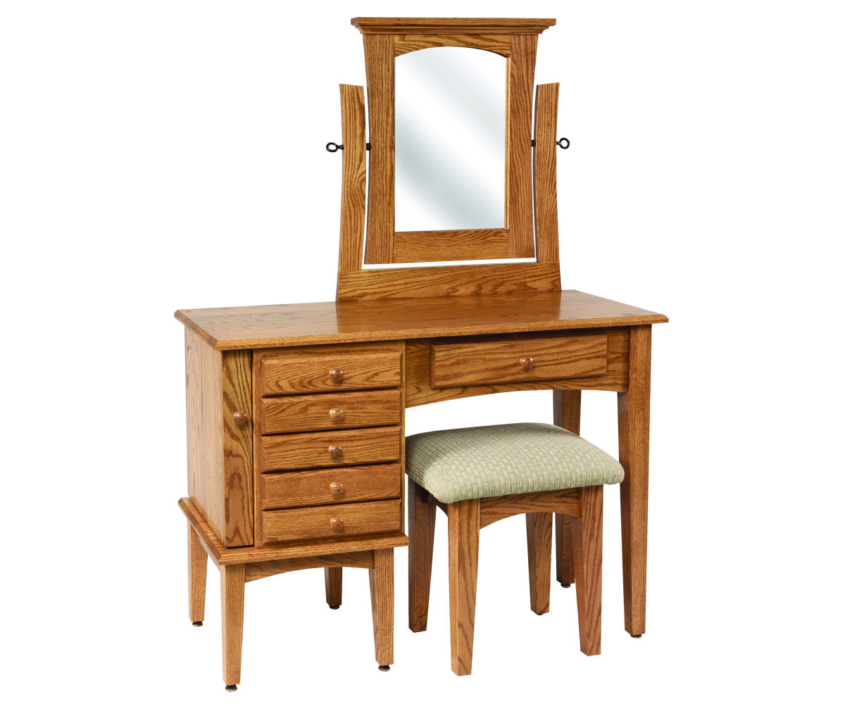 Shaker Jewelry Dressing Table - Amish Originals Furniture Company