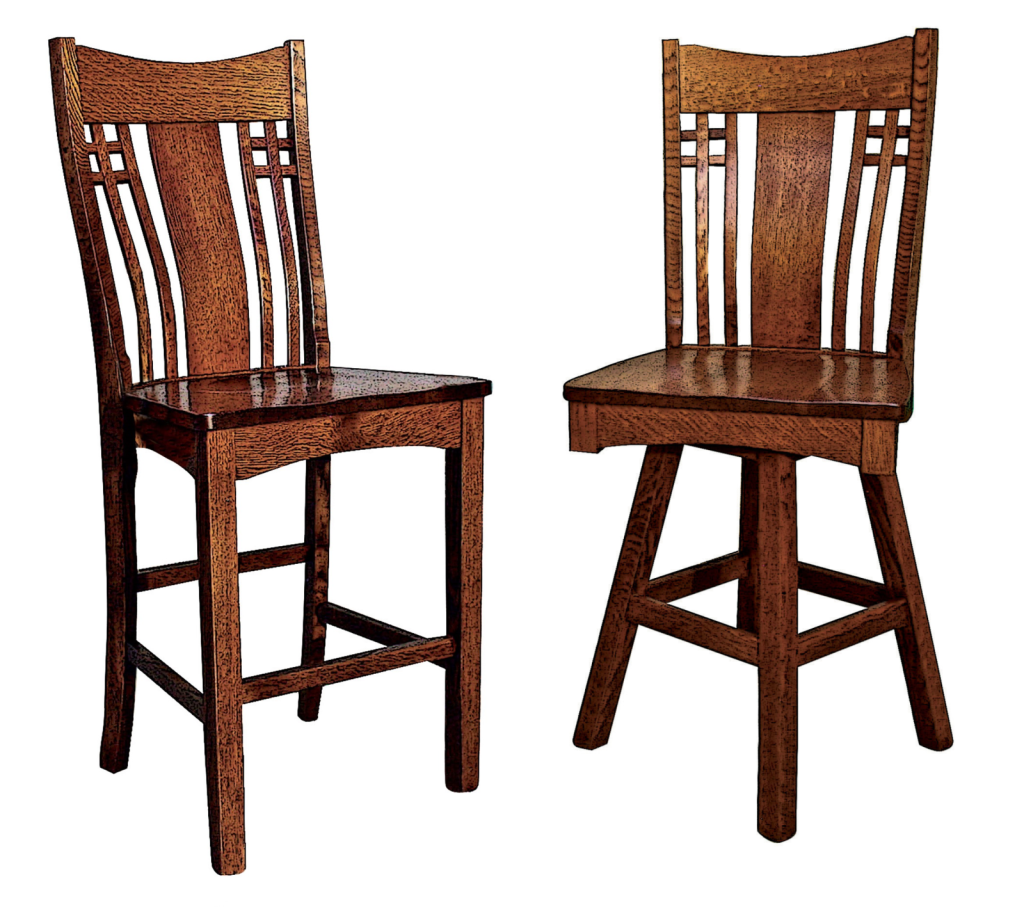 Larson Bar Chair - Amish Originals Furniture Company