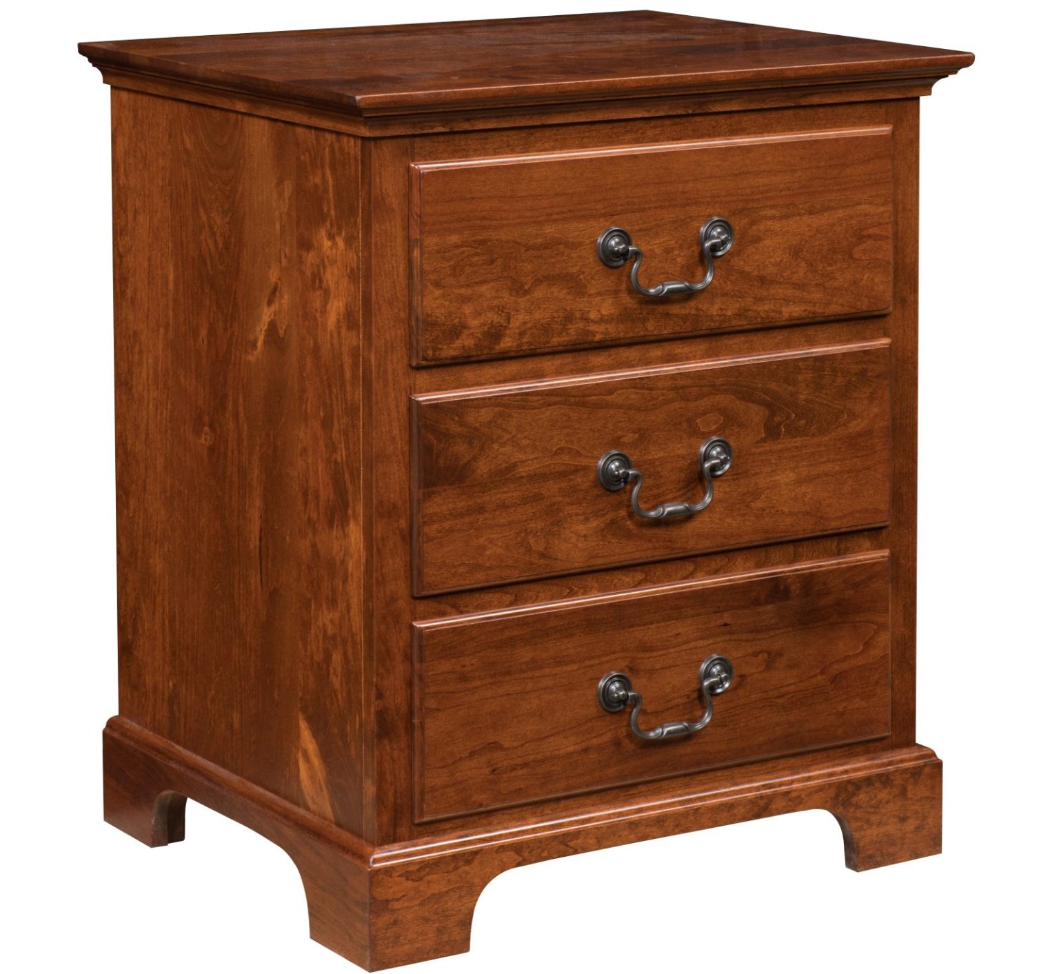 Lexington Three-Drawer Nightstand - Amish Originals Furniture Company