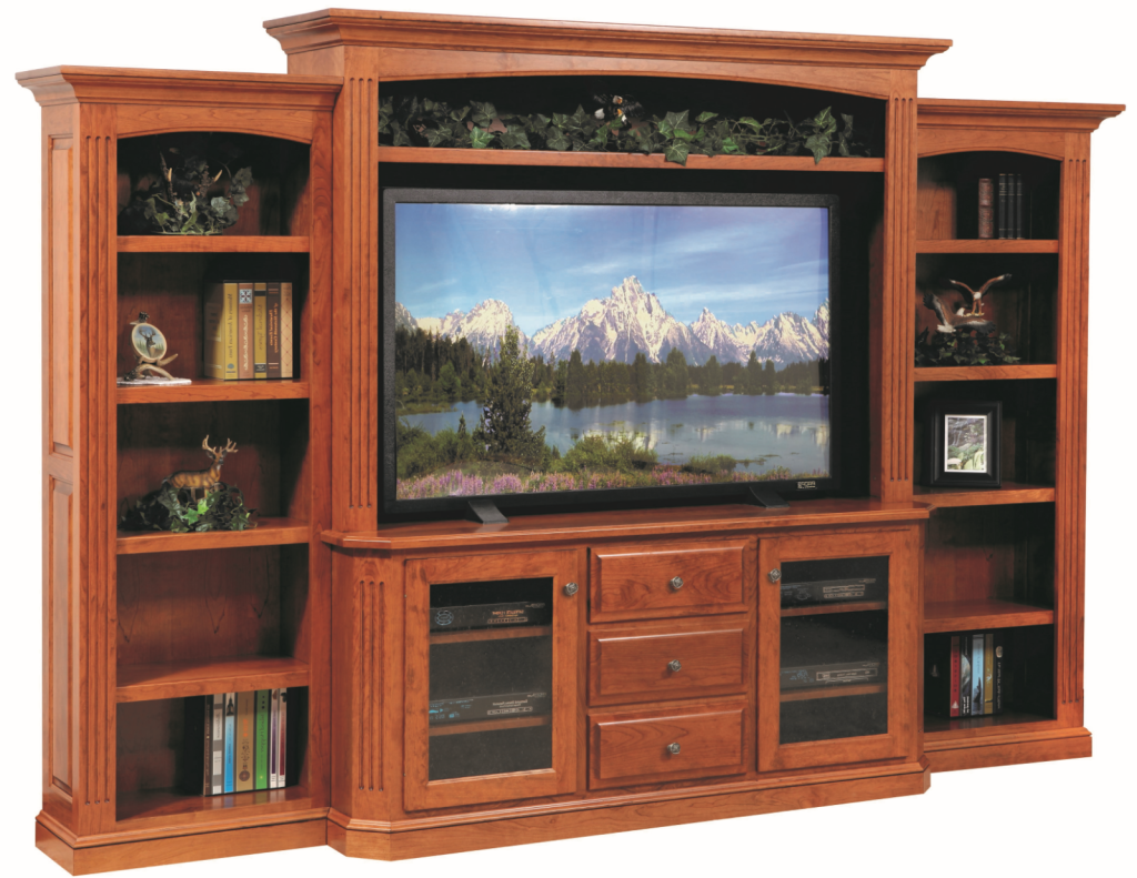 Buckingham Entertainment Center - Amish Originals Furniture Company