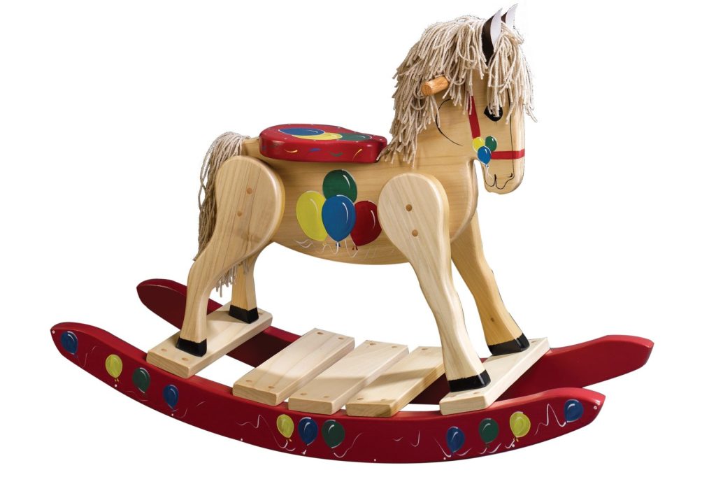 Flat Seat Rocking Horse - Amish Originals Furniture Company