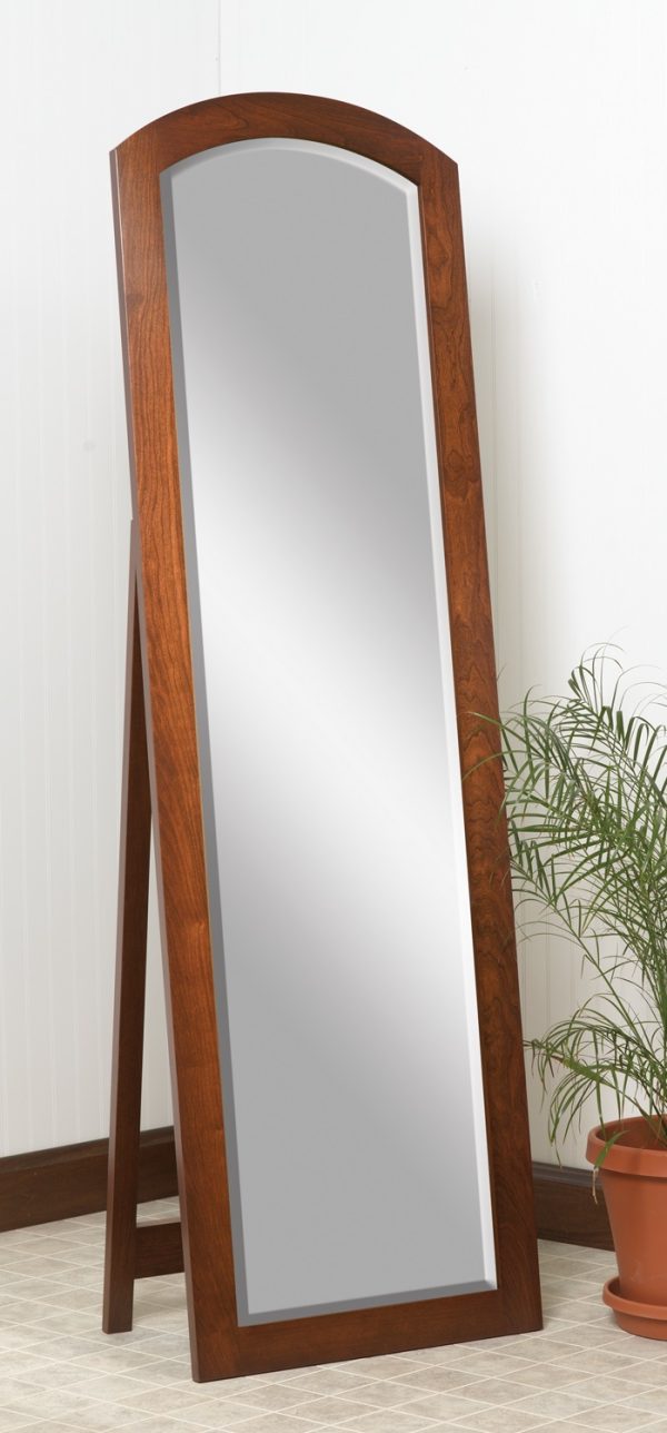 Antique Shaker Leaner Mirror - Amish Originals Furniture Company