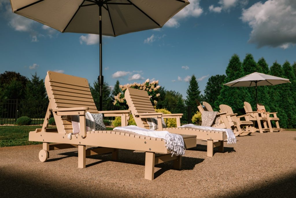 Classic Adirondack Chaise Lounge - Amish Originals Furniture Company