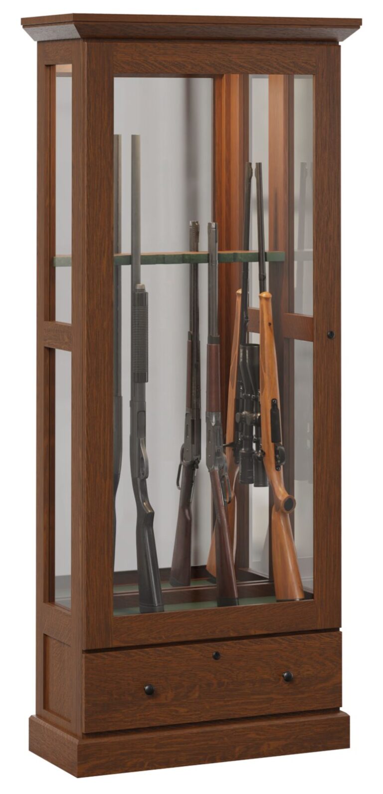 8 Gun Cabinet - Amish Originals Furniture Company